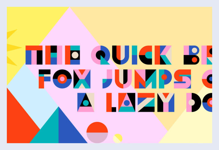 20+ Best Colorful Fonts (Free/Paid) for Designers - Design Blogs