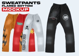 15+ Best Flared Sweatpants Mockups PSD to Download - Design Blogs